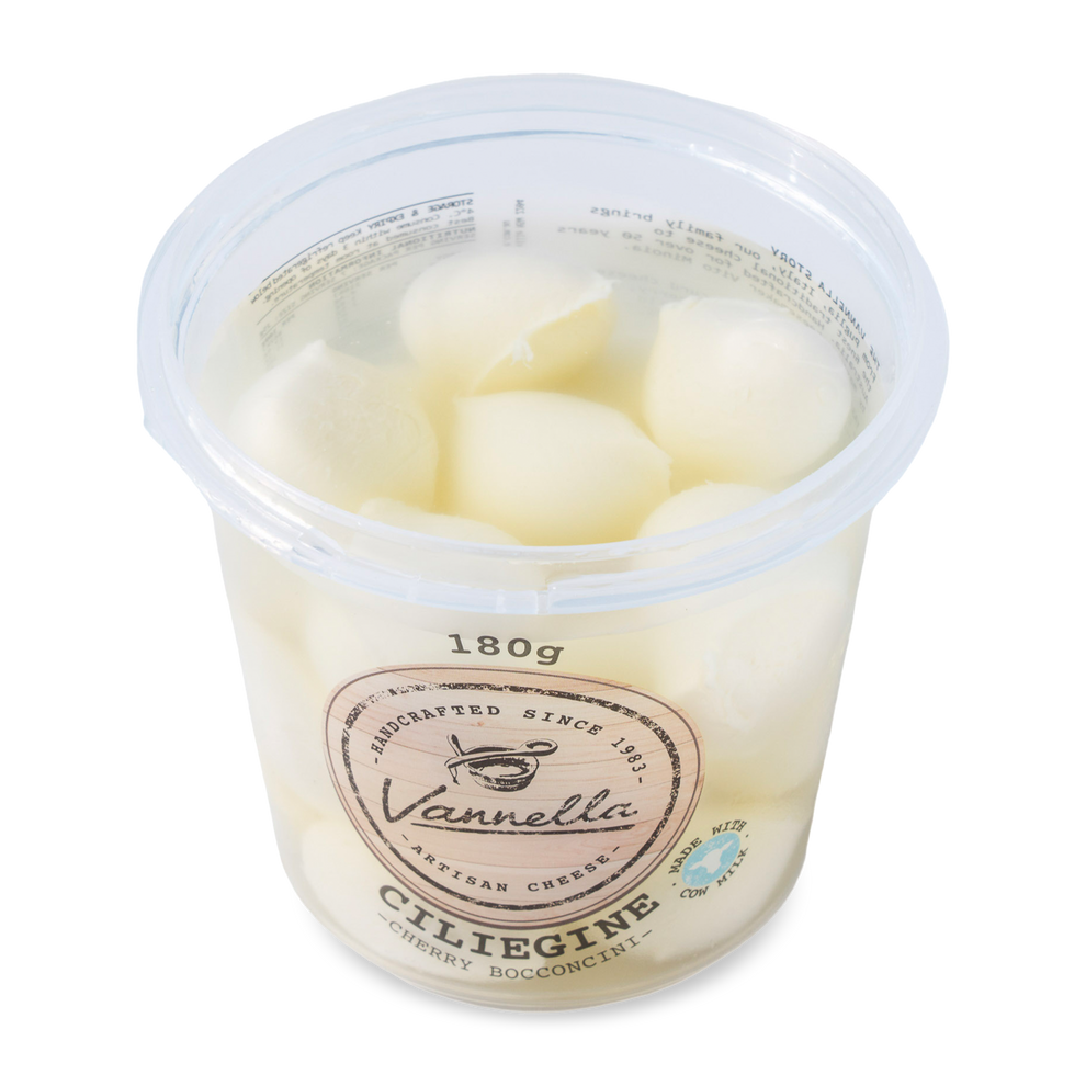 Ciliegine 'Cherry Bocconcini' – Vannella Cheese SHOP
