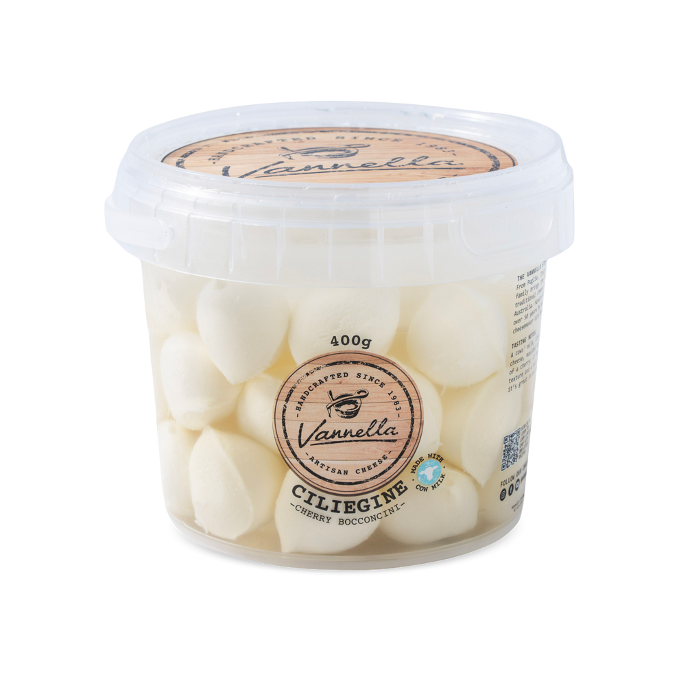 Ciliegine 'Cherry Bocconcini' – Vannella Cheese SHOP