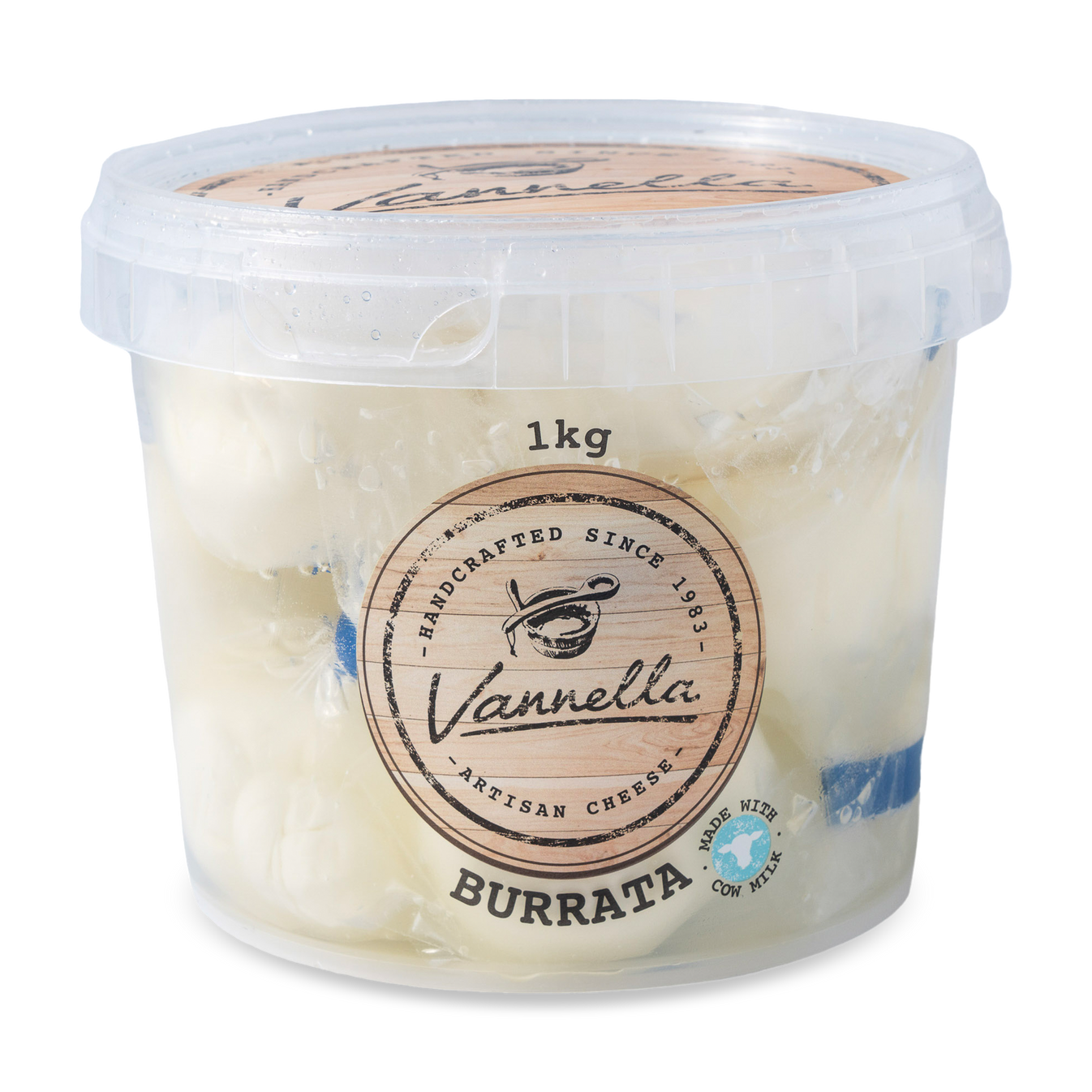 Burrata Cheese | Fresh Italian Creamy Mozzarella | Vannella Cheese ...