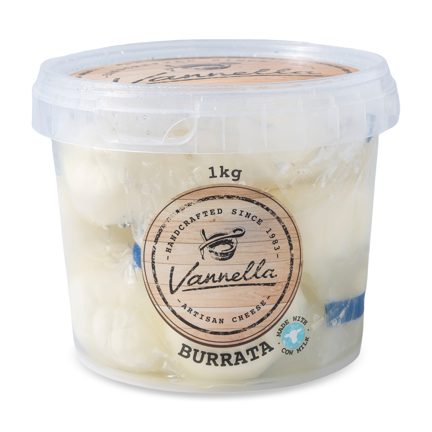 Burrata Cheese | Fresh Italian Creamy Mozzarella | Vannella Cheese ...